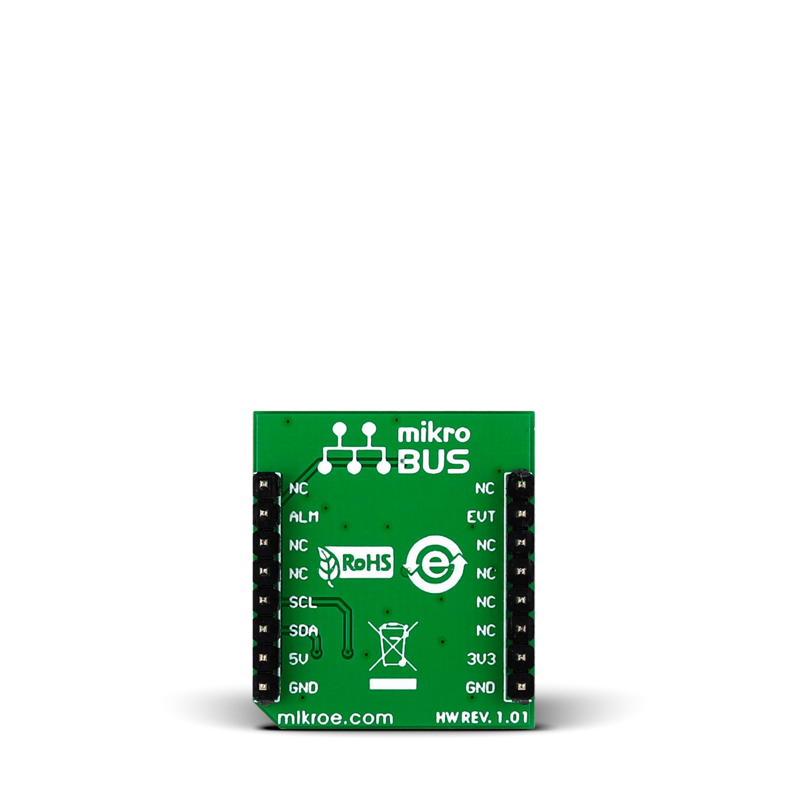 Timer Click Featuring DS1682 Non-Volatile RTC for Timekeeping Needs