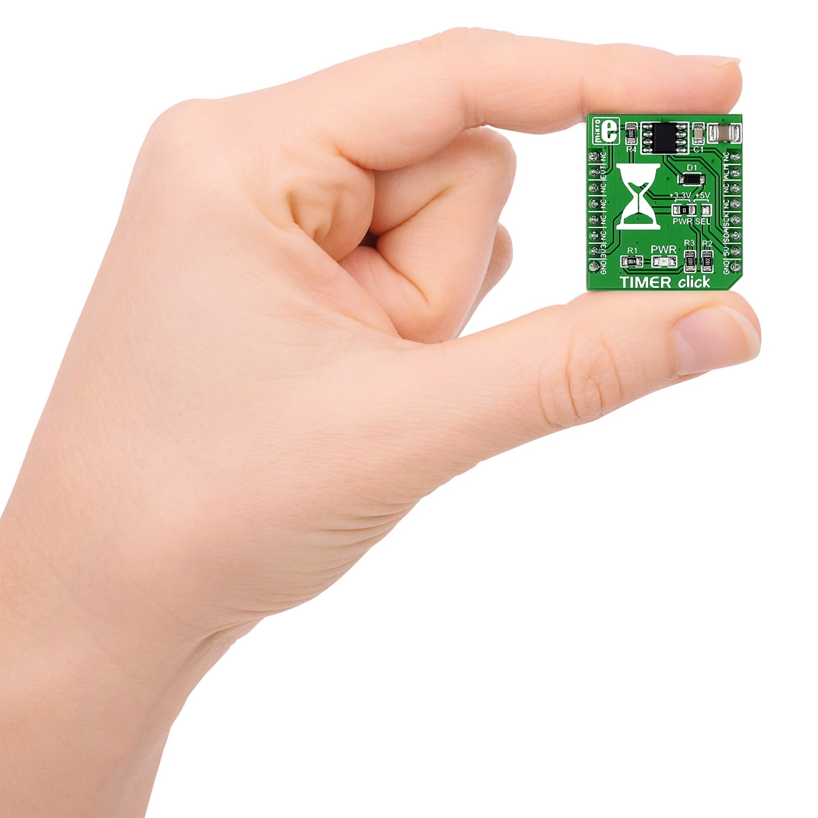 Timer Click Featuring DS1682 Non-Volatile RTC for Timekeeping Needs