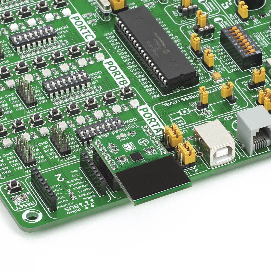 Touchpad Click with MTCH6102 for Advanced Capacitive Touch Interfaces