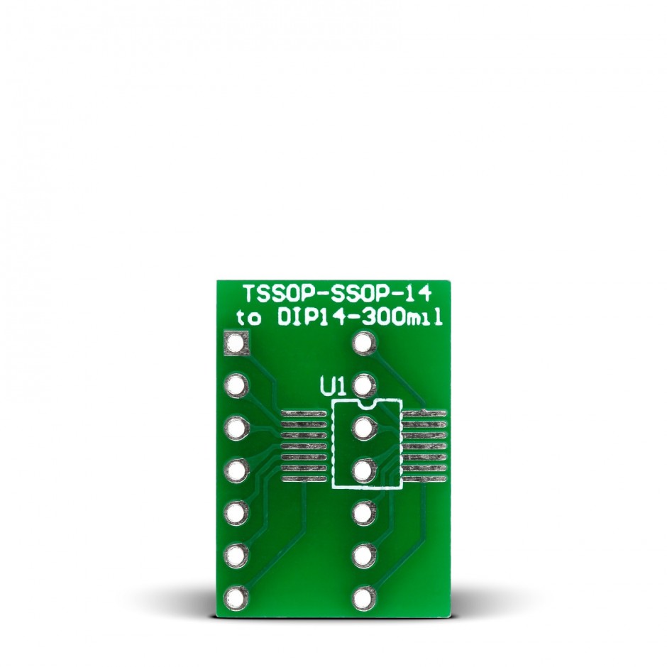 TSSOP-SSOP-14 to DIP14-300mil Adapter