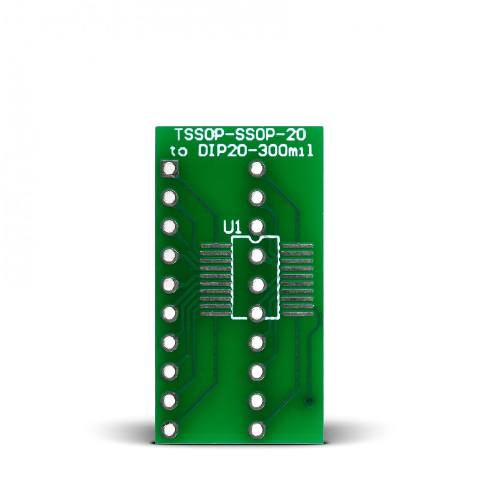 TSSOP-SSOP-20 to DIP20-300mil Adapter