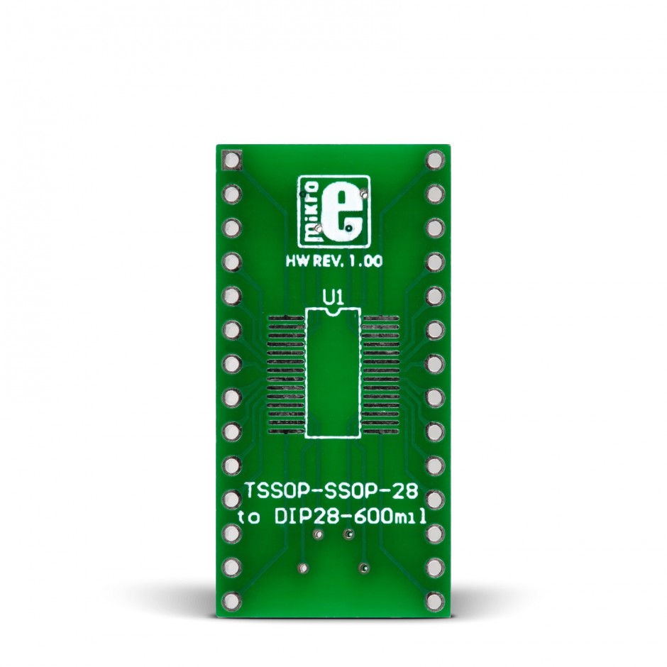 TSSOP-SSOP-28 to DIP28-600mil Adapter