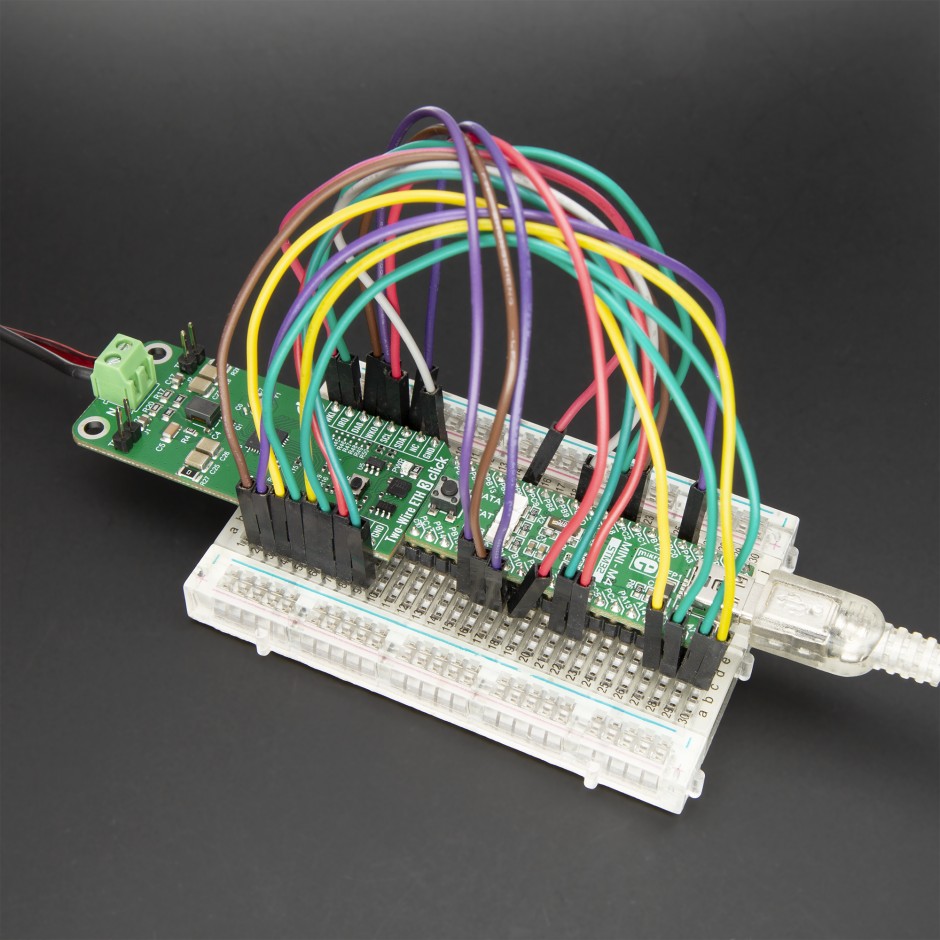 Two-Wire ETH 3 Click - Industrial Ethernet Transceiver | MIKROE-6550