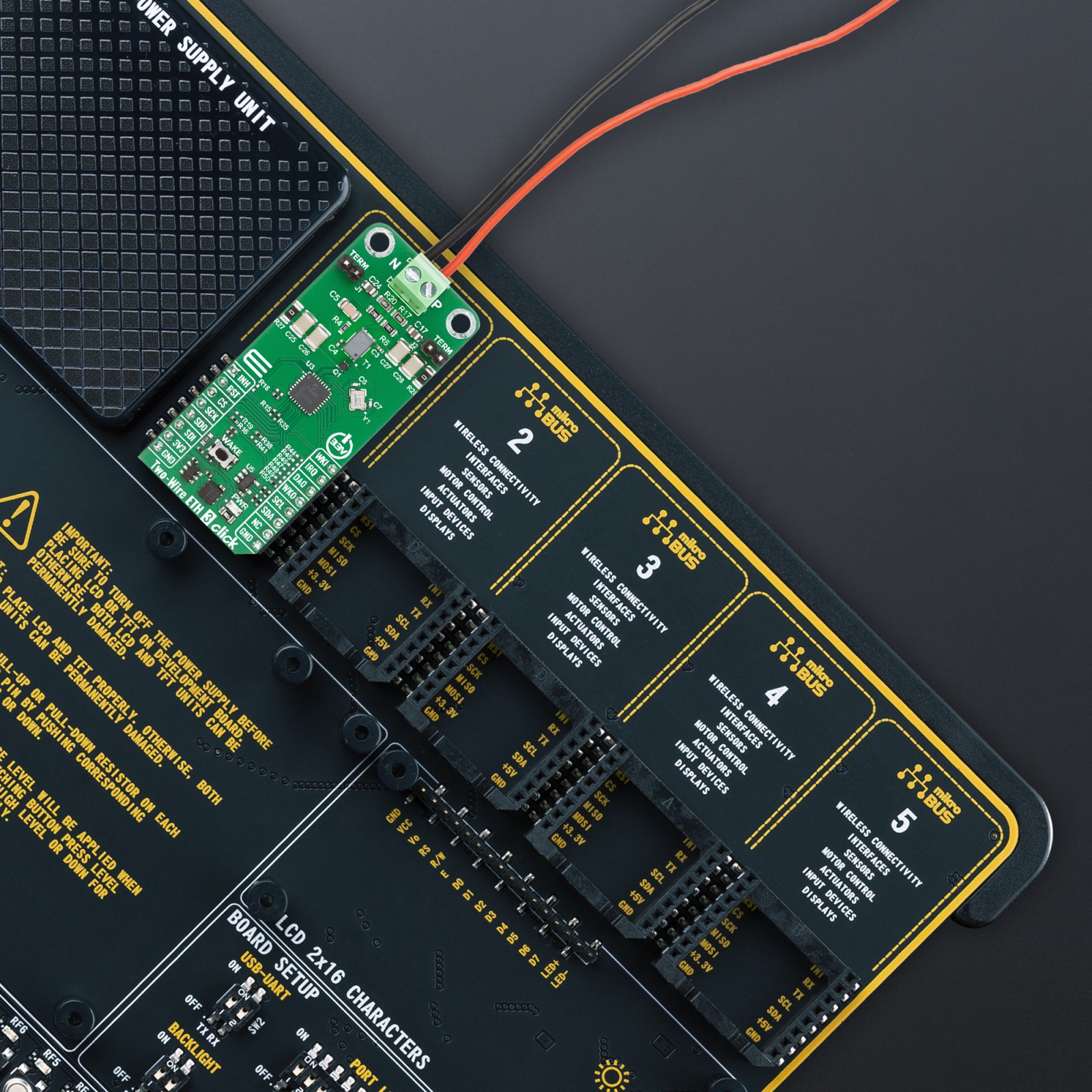 Two-Wire ETH 3 Click - Industrial Ethernet Transceiver | MIKROE-6550