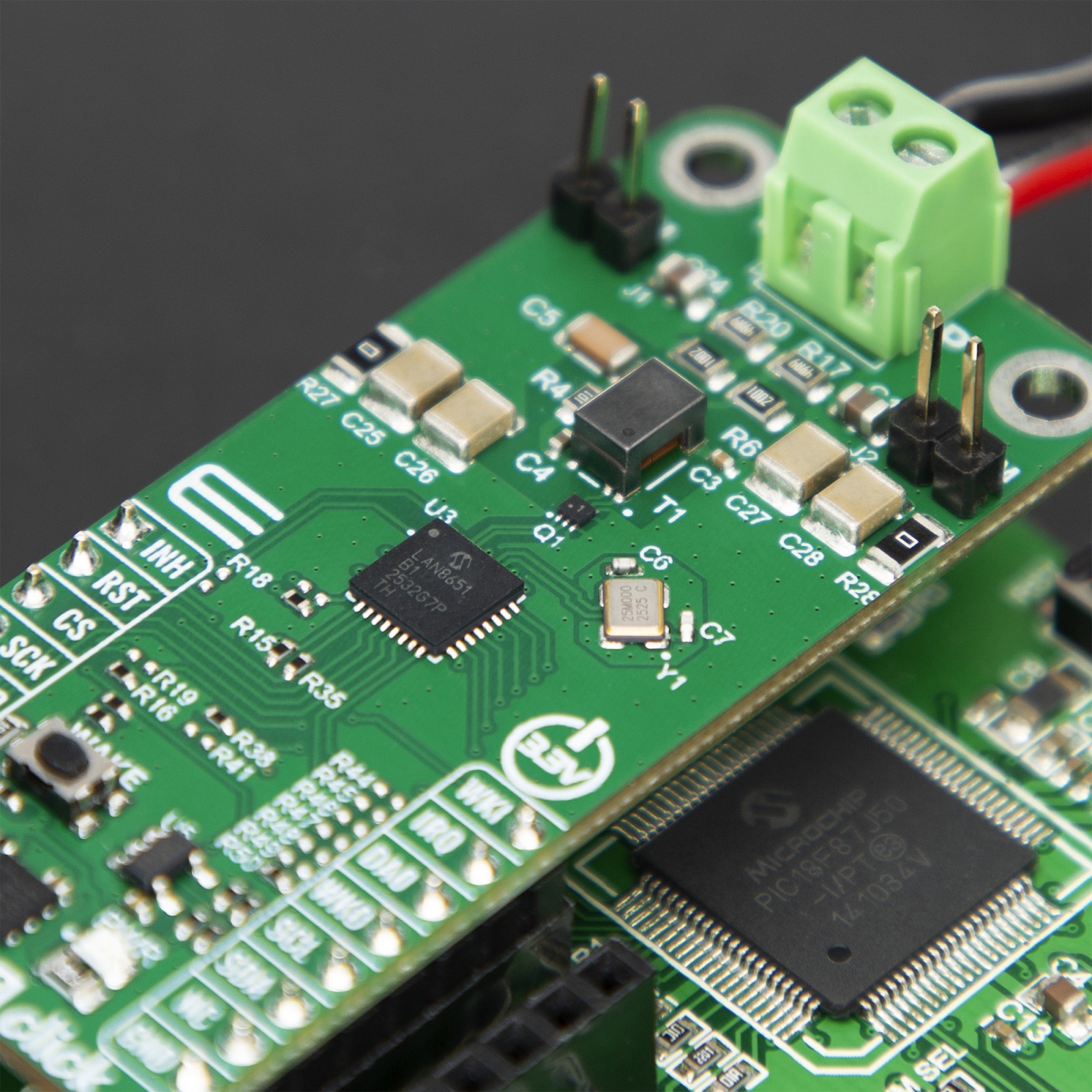 Two-Wire ETH 3 Click - Industrial Ethernet Transceiver | MIKROE-6550