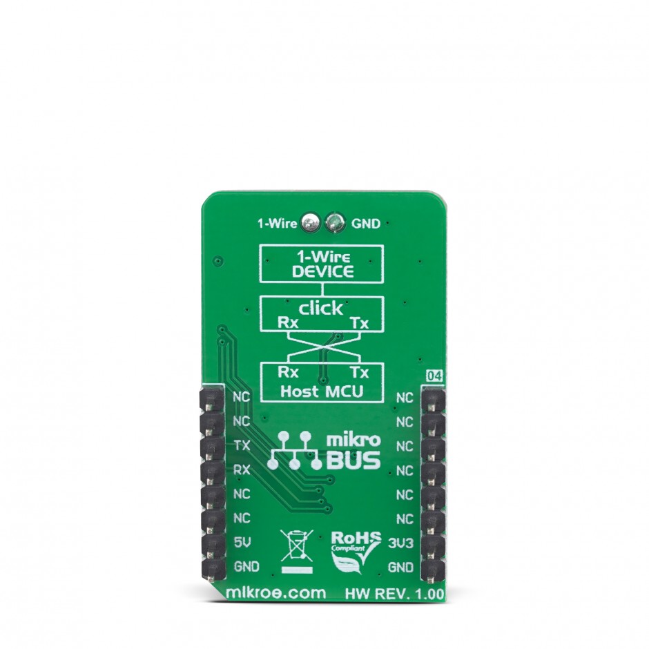 UART 1-Wire Click | MikroElektronika