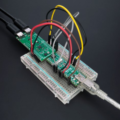 USB-C Power Click | TPS25750S Power-Delivery Management Board