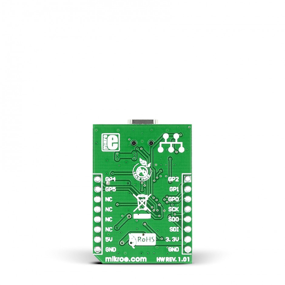 USB SPI click - Breakout board for MCP2210 USB to SPI converter