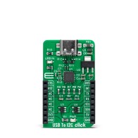 USB to I2C Click with FT260 USB-to-I²C Bridge