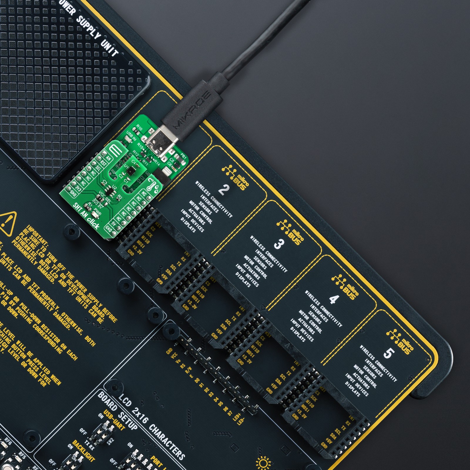 USB to I2C Click with FT260 USB-to-I²C Bridge