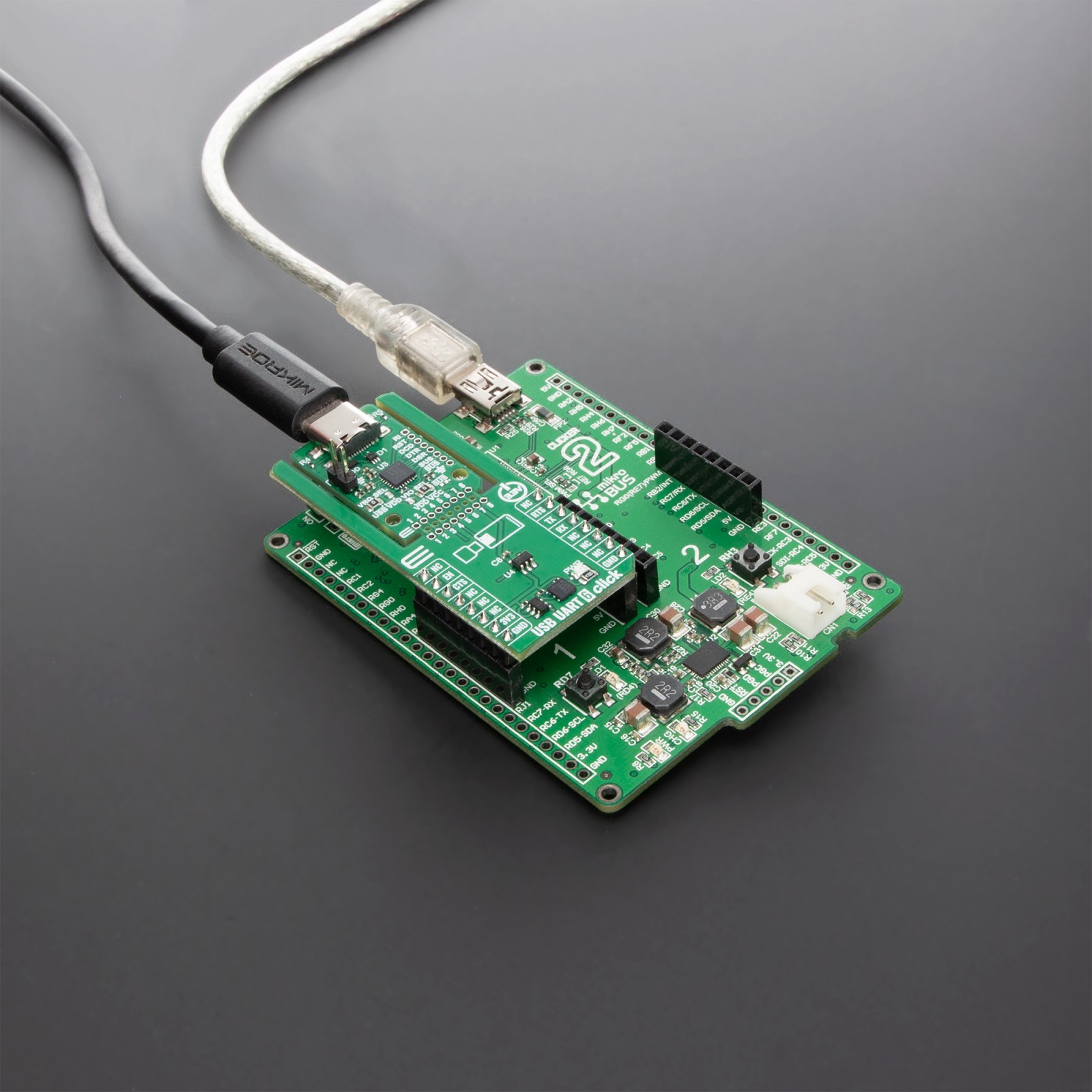 USB UART 6 Click - USB-to-UART bridge | MIKROE-6725