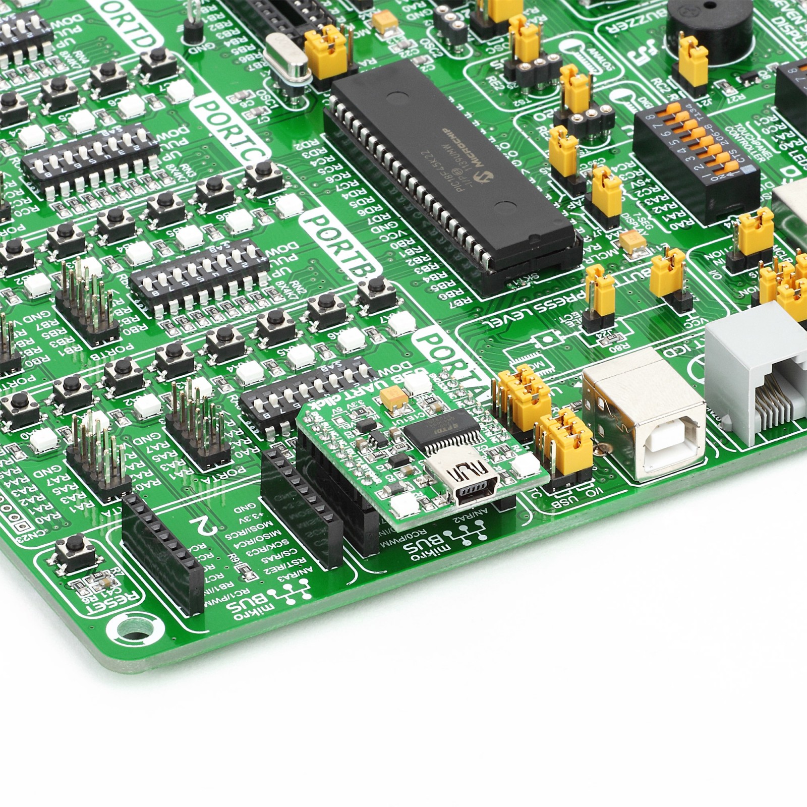 USB UART click - Breakout board for FT232RL chip