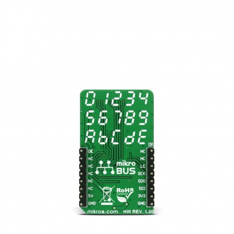UT-S 7-SEG R click | MikroElektronika