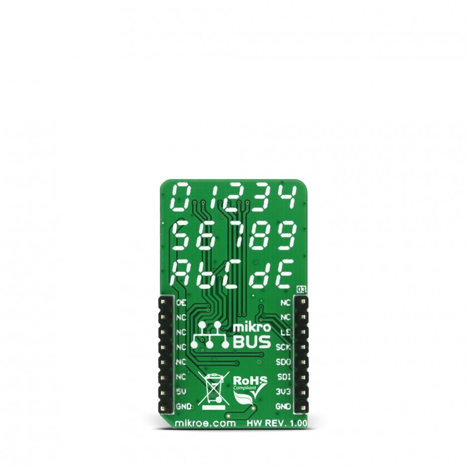 UT-S 7-SEG R click | MikroElektronika