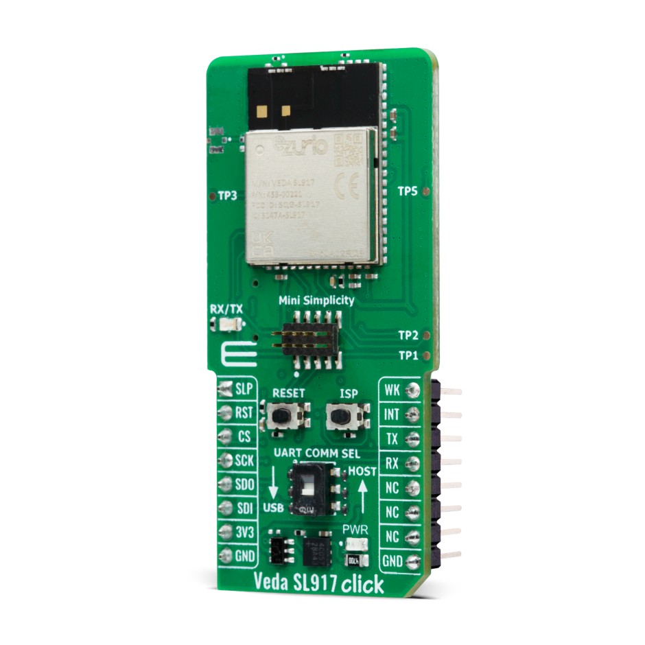 Veda SL917 Click (Integrated Antenna) - For Wi-Fi 6 and BLE 5.4 ...