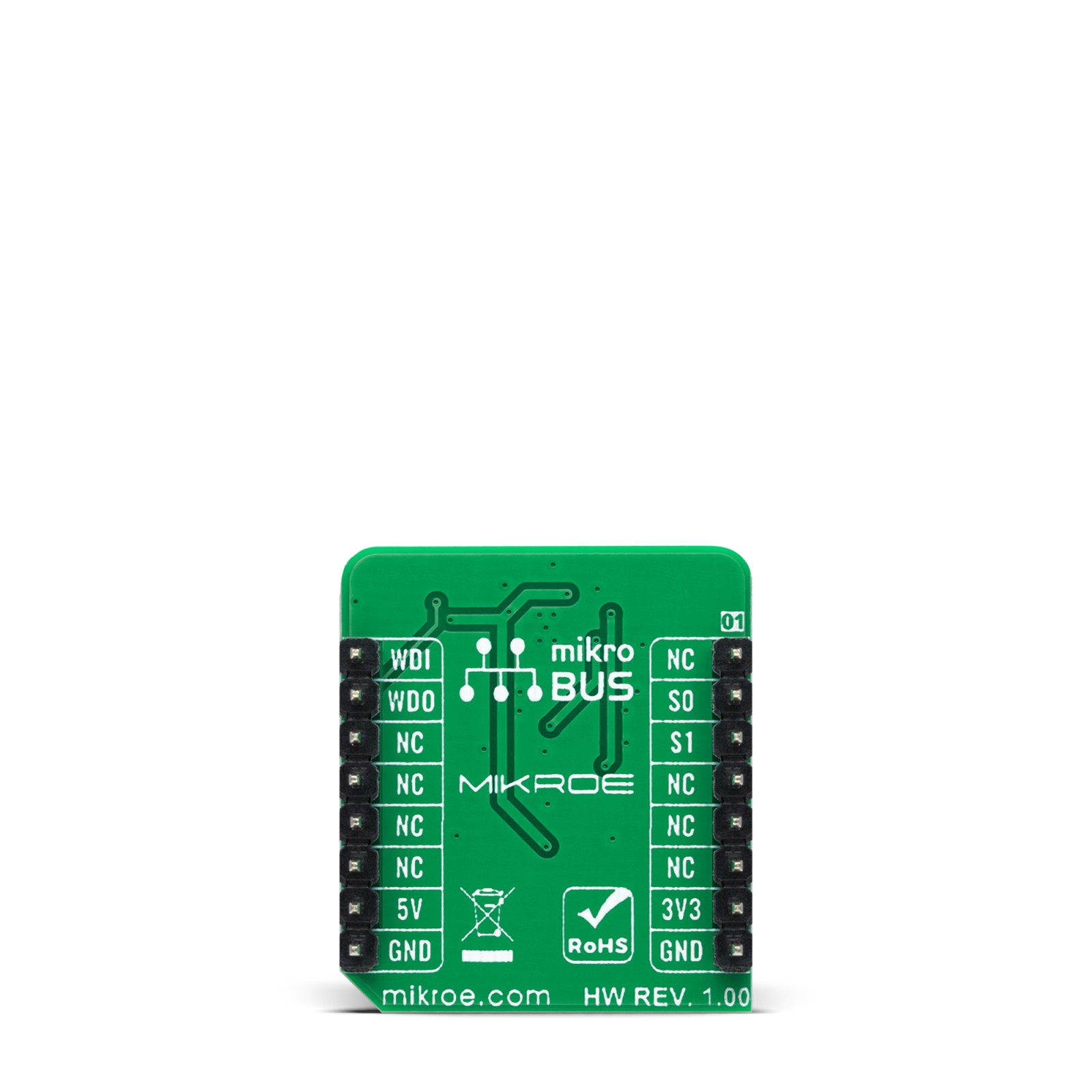 Watchdog Click | TPS3430 Window Watchdog Timer Board