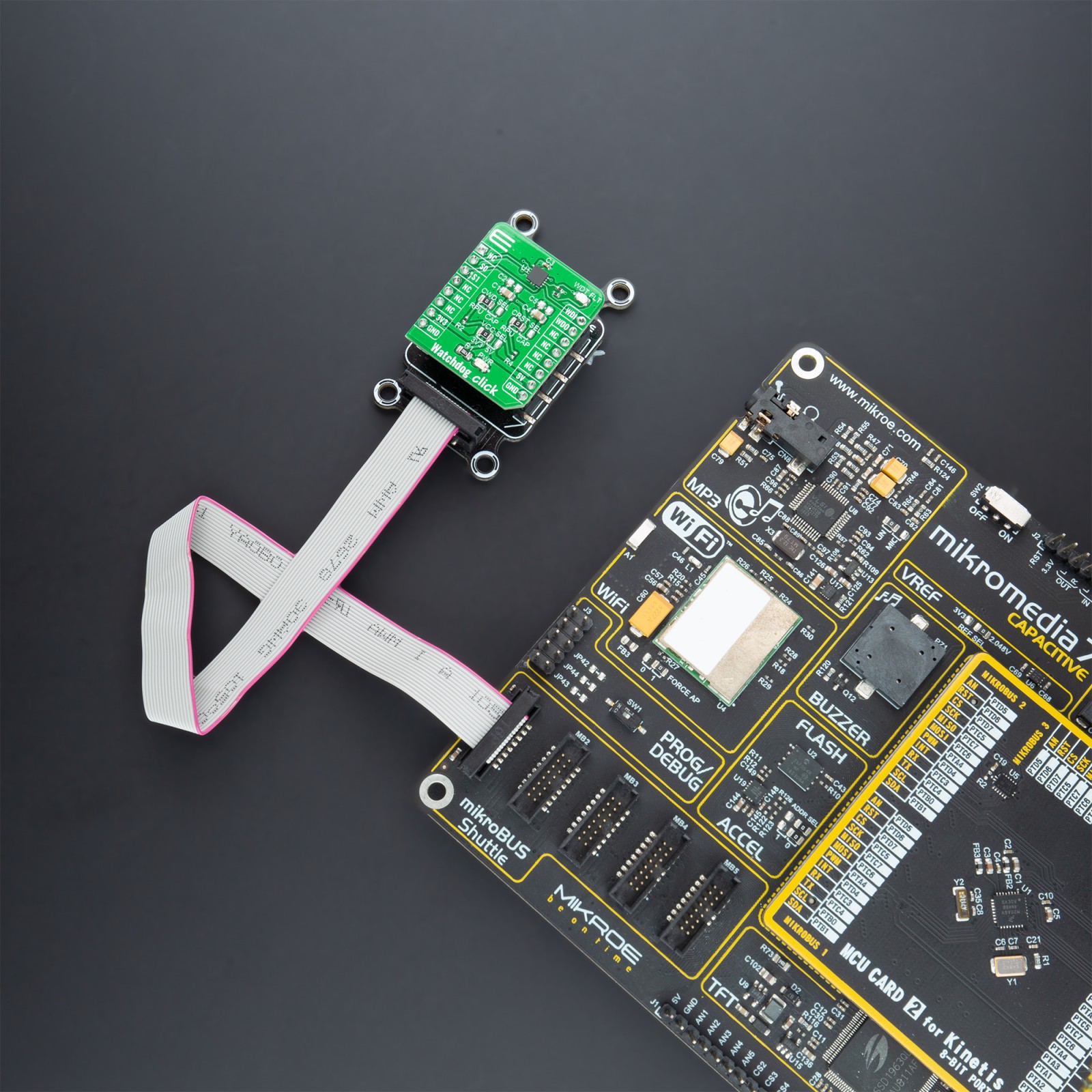 Watchdog Click | TPS3430 Window Watchdog Timer Board