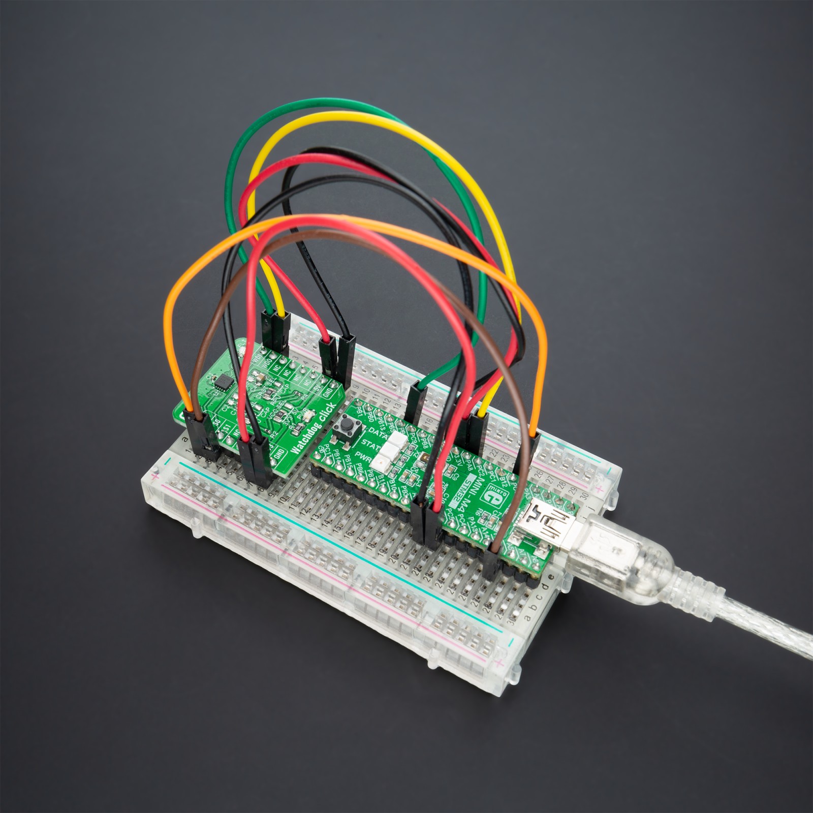 Watchdog Click | TPS3430 Window Watchdog Timer Board