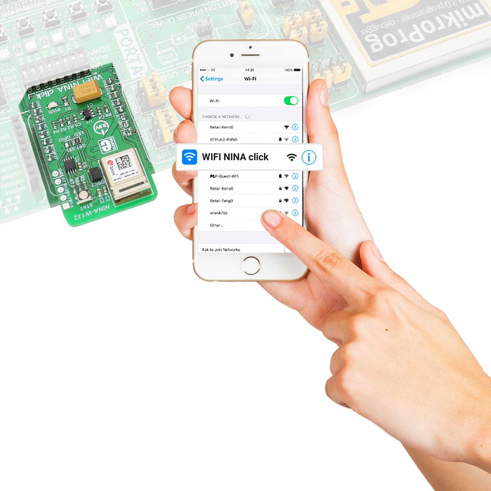 WiFi NINA Click | MikroElektronika