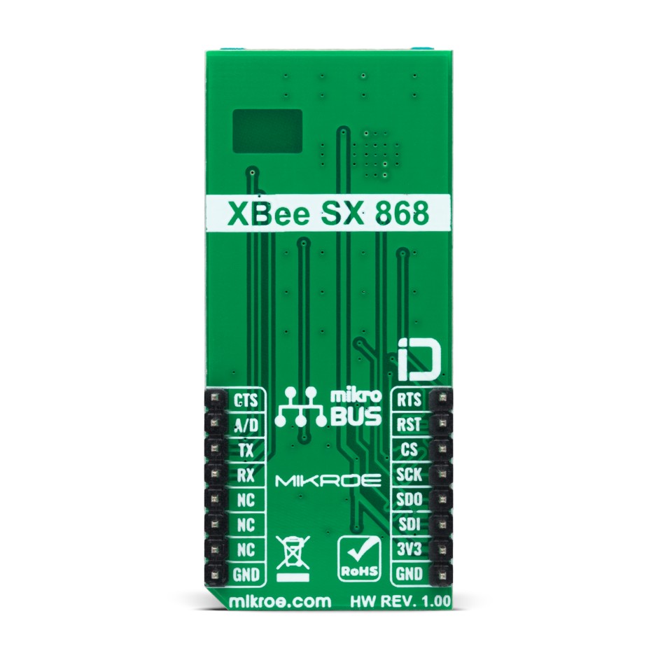 XBee 3 Click with XB8X-DMUS-001 Wireless Module