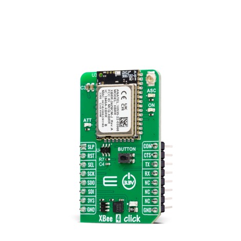XBee 4 Click - For Zigbee mesh network | MIKROE-6491