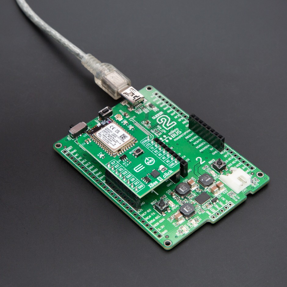 XBee 4 Click - For Zigbee mesh network | MIKROE-6491