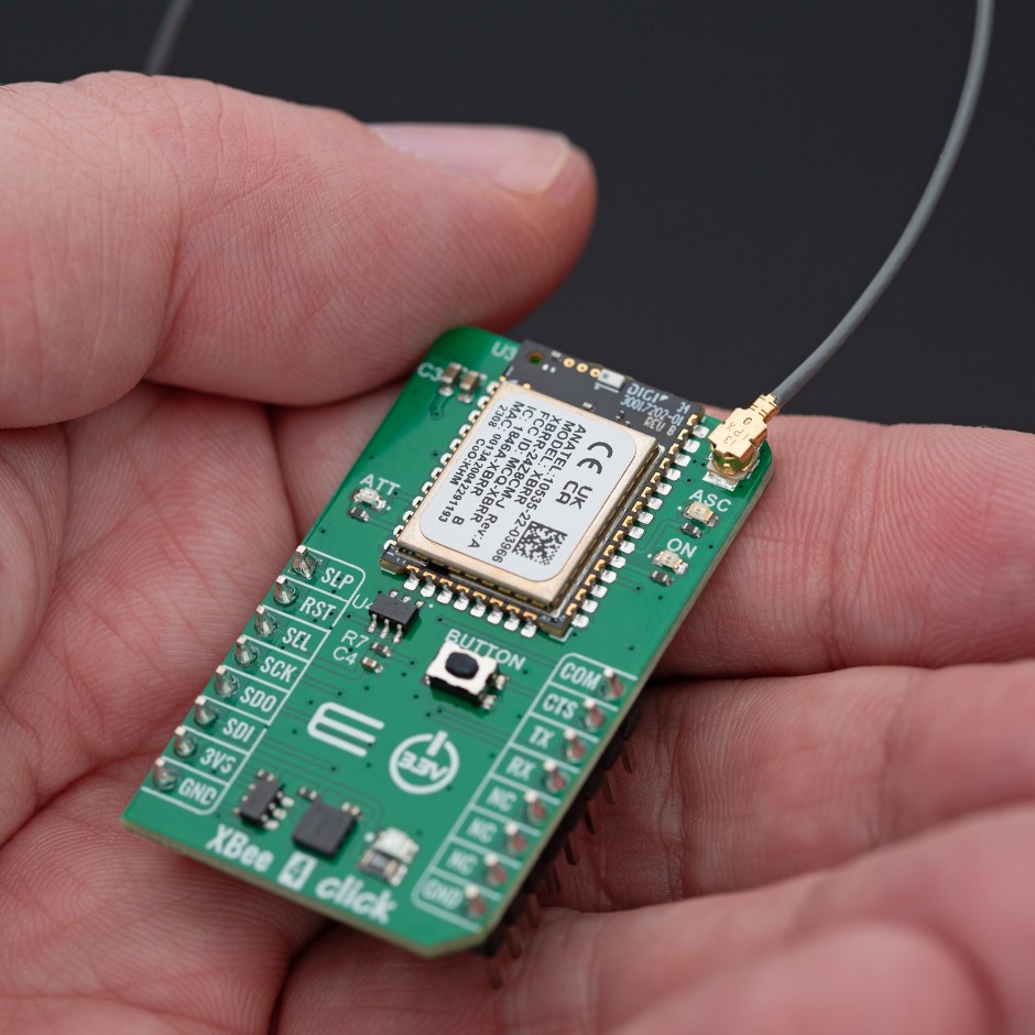 XBee 4 Click - For Zigbee mesh network | MIKROE-6491