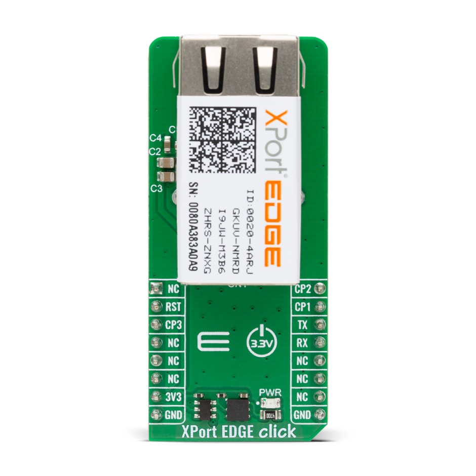 XPort EDGE Click - Ethernet gateway for device-to-cloud communication ...