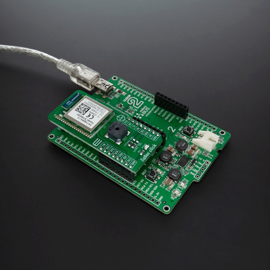ZigBee Click | ETRX357 ZigBee Module for IoT Networks